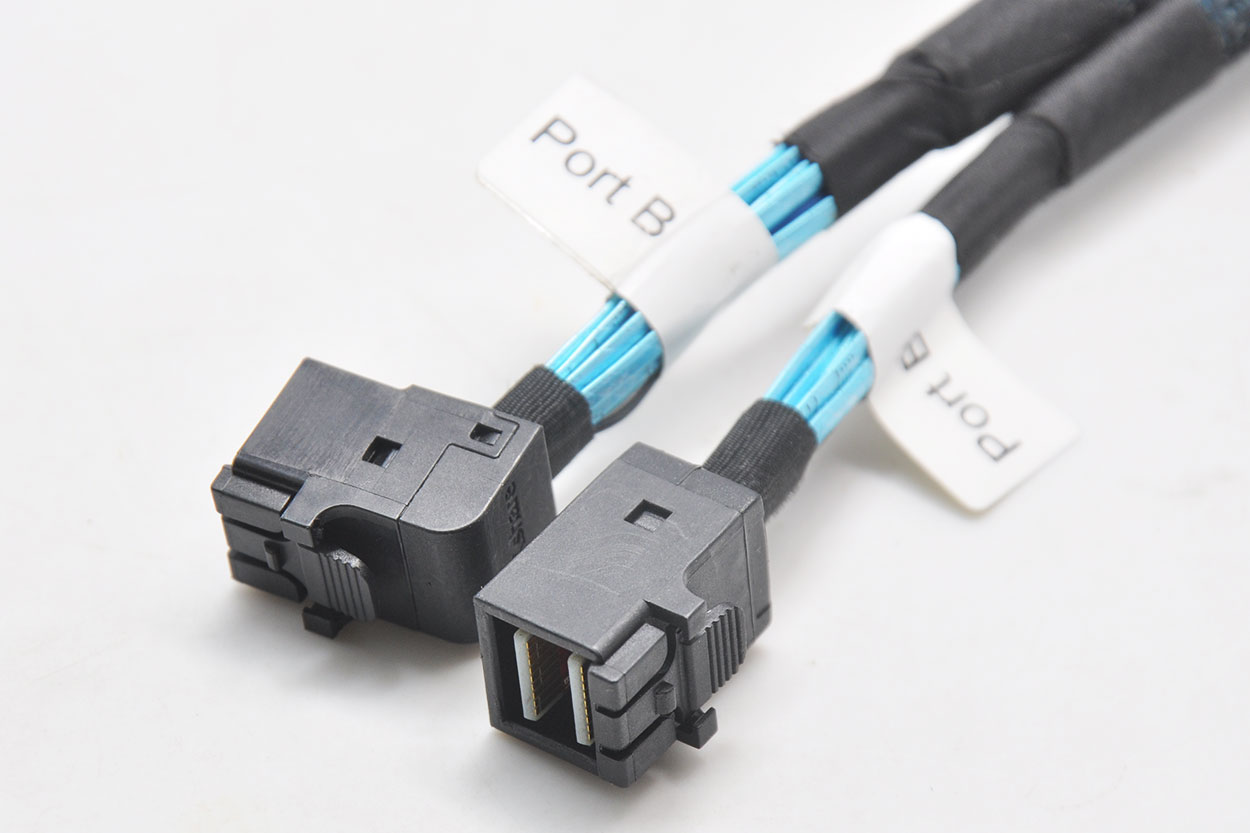 63厘米华为MINI SAS HD SFF-8643 TO Mini SAS HD SFF-8643 服务器存储阵列数据线1904051018 ...