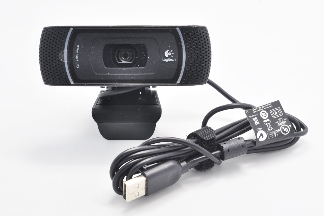 售完存档：全新盒装原装正品 罗技B910 HD Webcam 摄像头 Logitech B910 HD Webcam 720p 卡尔蔡司镜头-青州小熊