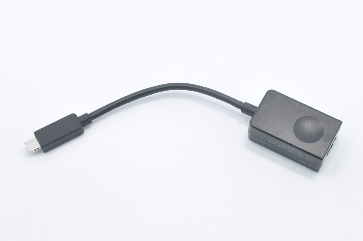 Lenovo联想Thinkpad New X1 Carbon Micro Ethernet 网卡线 4X90F84315 微以太网口转接线（新 ...