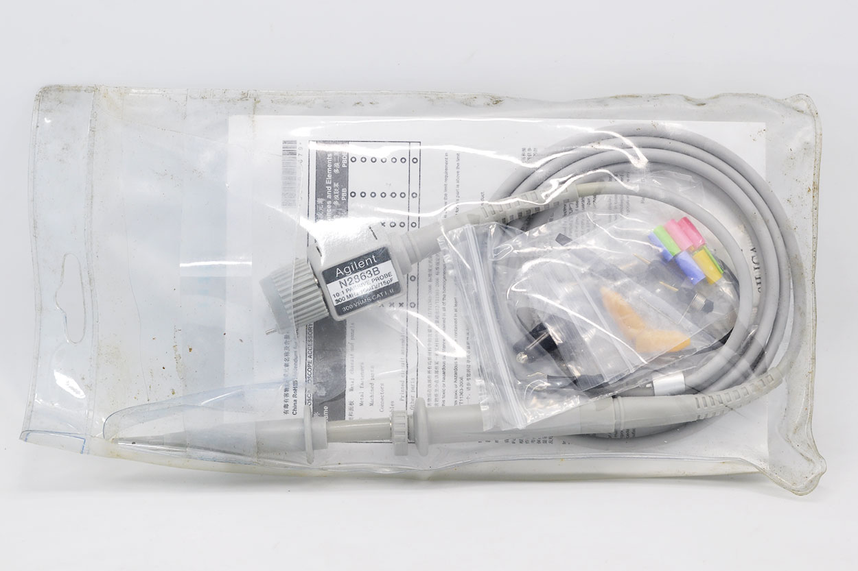 原装探头安捷伦 是德科技Keysight 示波器无源探头N2862B N2863B 150 MHz 300MHz 1.2米-青州小熊