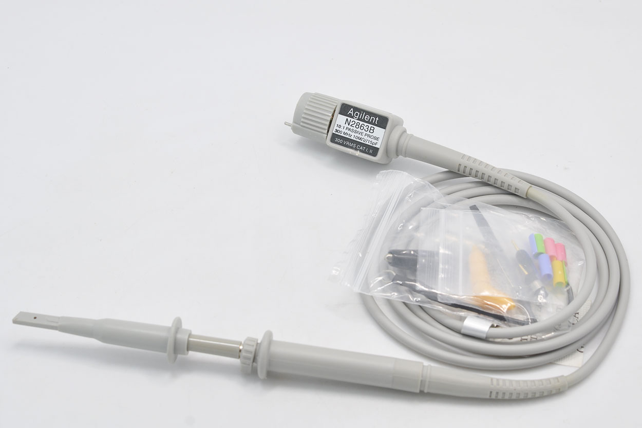 原装探头安捷伦 是德科技Keysight 示波器无源探头N2862B N2863B 150 MHz 300MHz 1.2米-青州小熊
