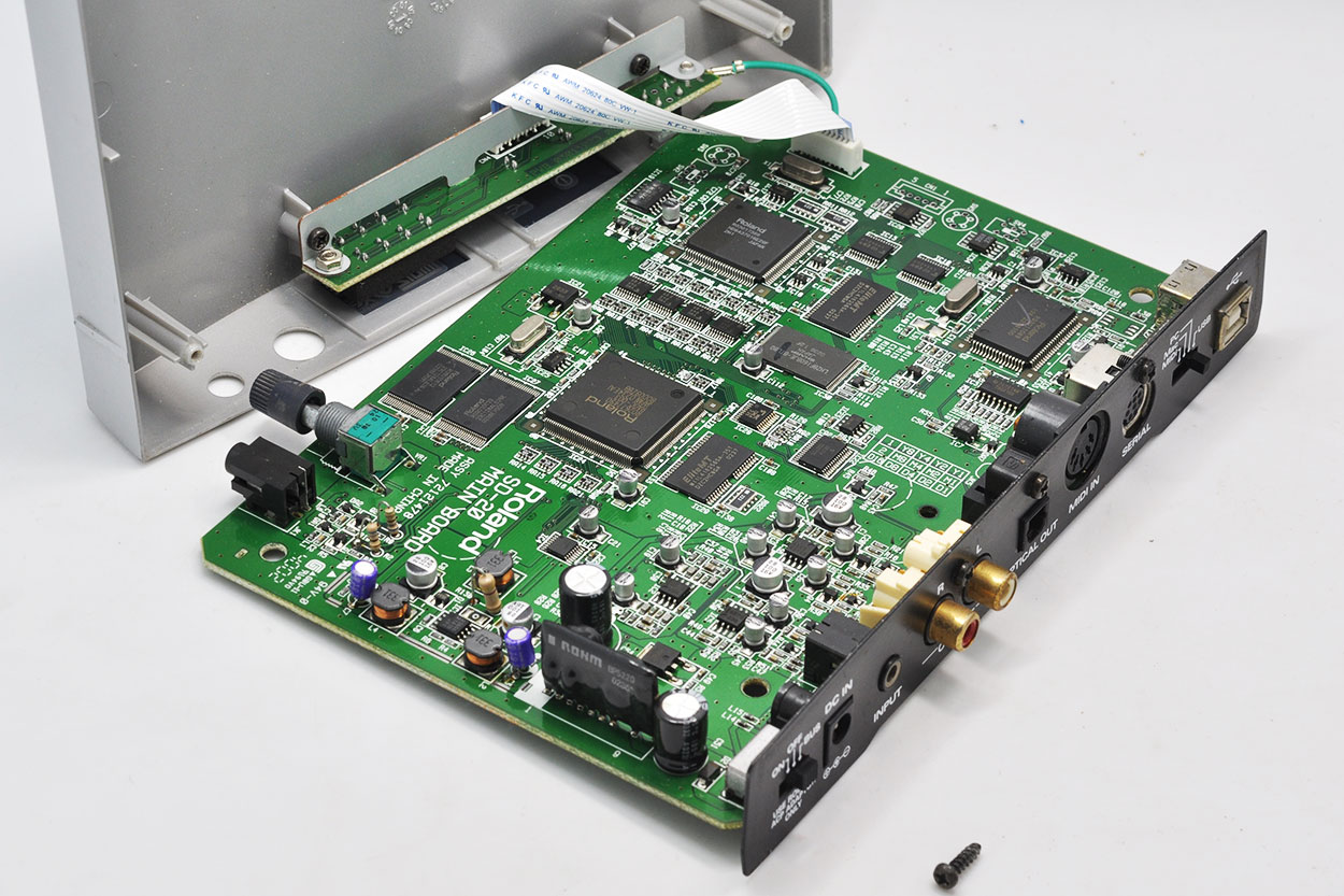 二手原装正品罗兰Roland CAKEWALK EDIROL SD-20 音源模块 SD20音源USB接口效果器-青州小熊