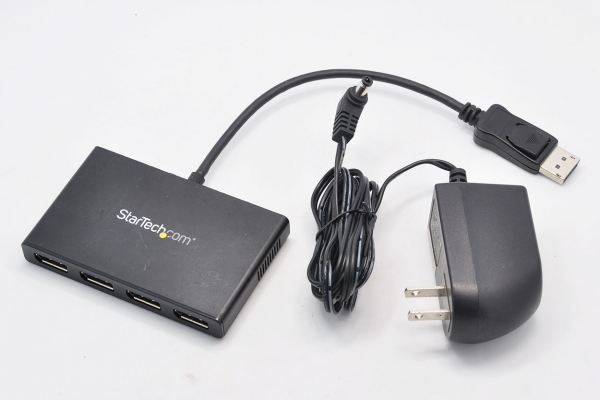 二手原装StarTech.com MSTDP124DP DisplayPort to 4-Port DisplayPort DP MST Hub 1转4 DP端口DP MST集线器-青州小熊