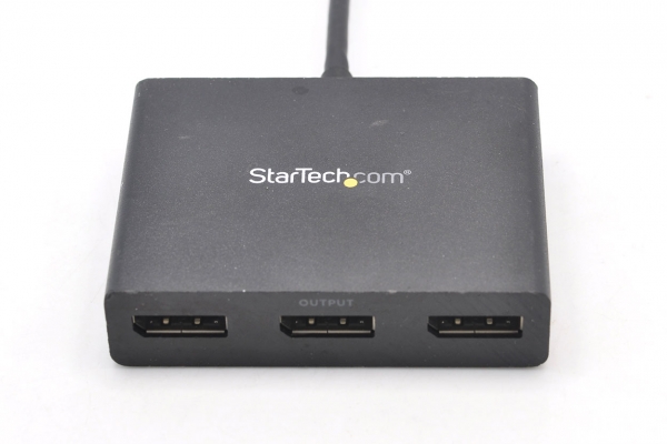 新到货StarTech.com MSTMDP123DP MiniDP to 3-Port DisplayPort DP MST Hub MiniDP转3 DP端口DP MST集线器-青州小熊