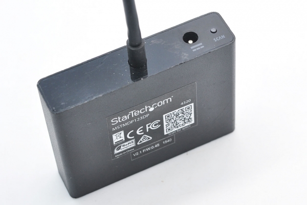 新到货StarTech.com MSTMDP123DP MiniDP to 3-Port DisplayPort DP MST Hub MiniDP转3 DP端口DP MST集线器-青州小熊