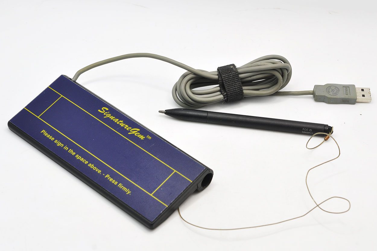 新到货几十个Topaz Systems T-S261-HSB USB Electronic Signature Capture Pad ...