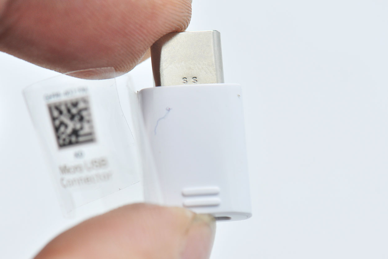 售完存档：三星SAMSUNG原装GH98-40219A MicroUSB母座对Type-c公头 安卓转usb手机otg通用小米华为乐视数据线 ...