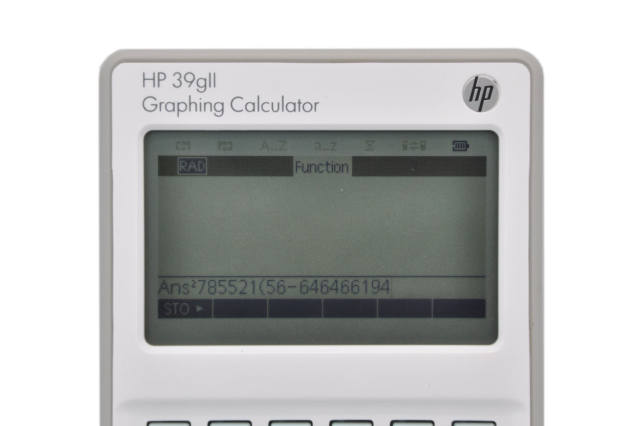 售完存档：全新散装惠普HP 39GII 图形计算器 HP 39gII 中学生数理化学科指定计算器-青州小熊