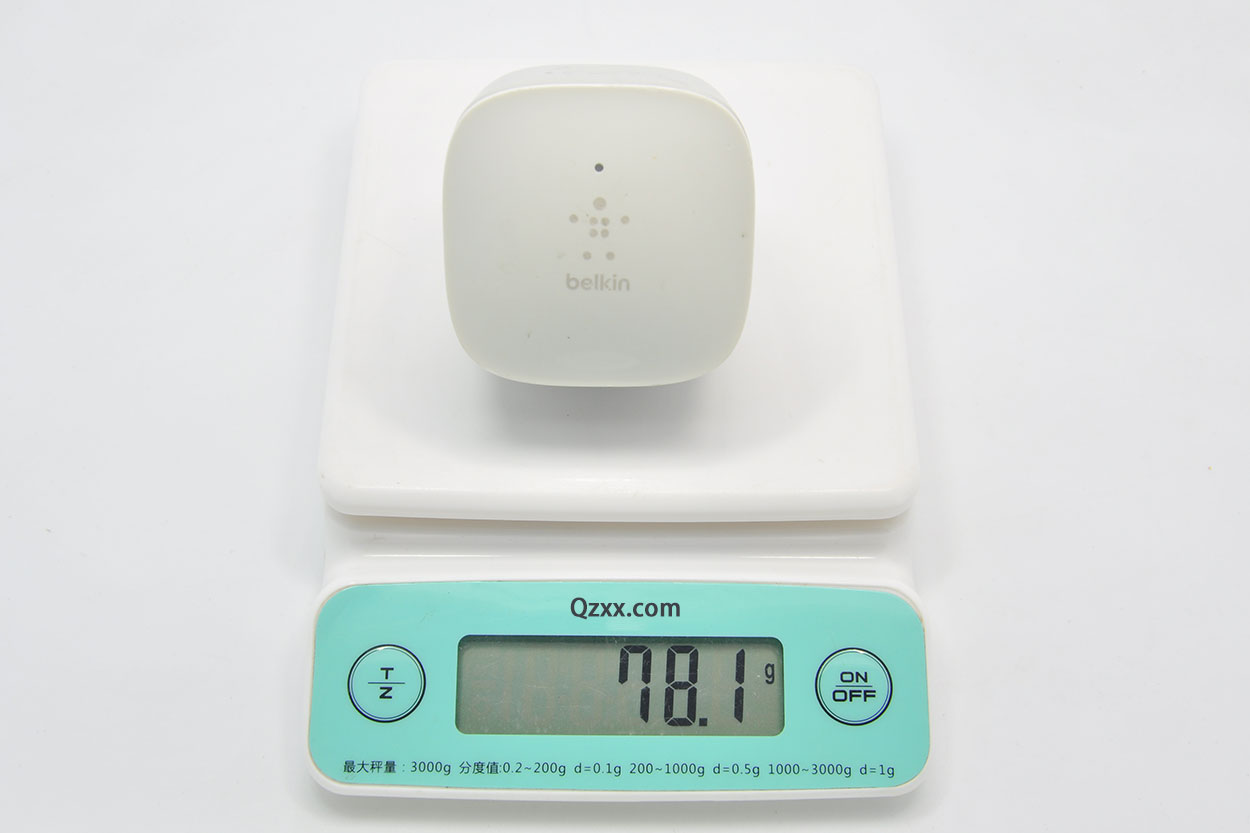 贝尔金Belkin N300 Wi-Fi F9K1015 300M 无线WIFI中继信号扩展器 无线简易扩展 信号放大器-青州小熊