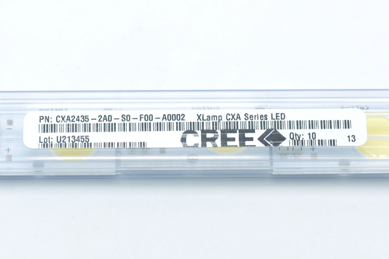 售完存档：原装正品美国科锐Cree XLamp CXA Series CXA2435 20W灯片 灯珠 15-36V 要加装风扇散热片才可以用 ...