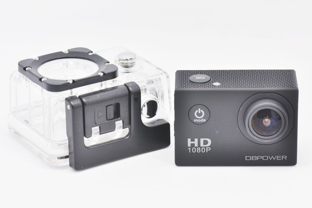 DBPOWER 12MP 1080P高清防水运动相机B00JFMT1RM SJ4000 WIFI 运动相机山狗中有牌子的货-青州小熊