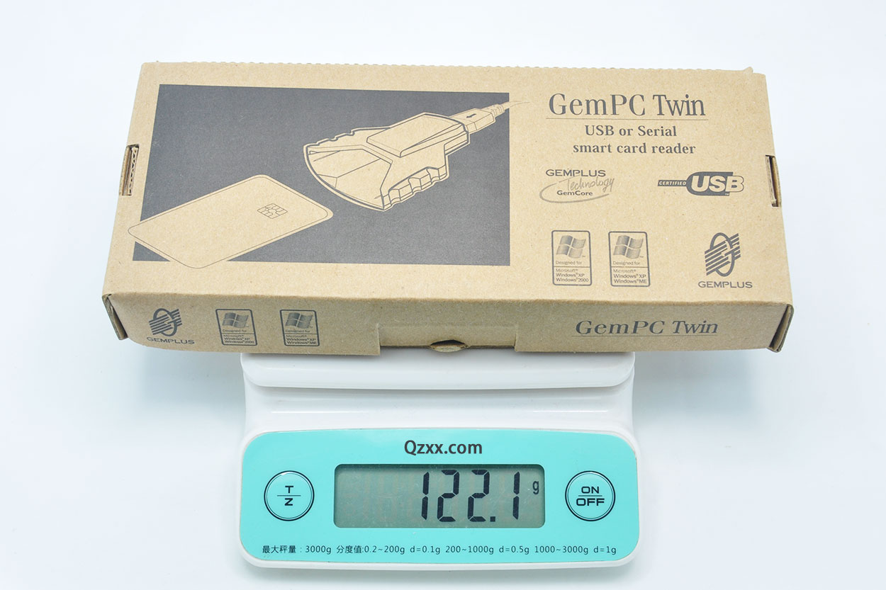 全新原装金雅拓Gemalto Gempc PC Twin USB HWP108765C IC卡芯片卡加油卡通信卡读卡器 CT30-青州小熊