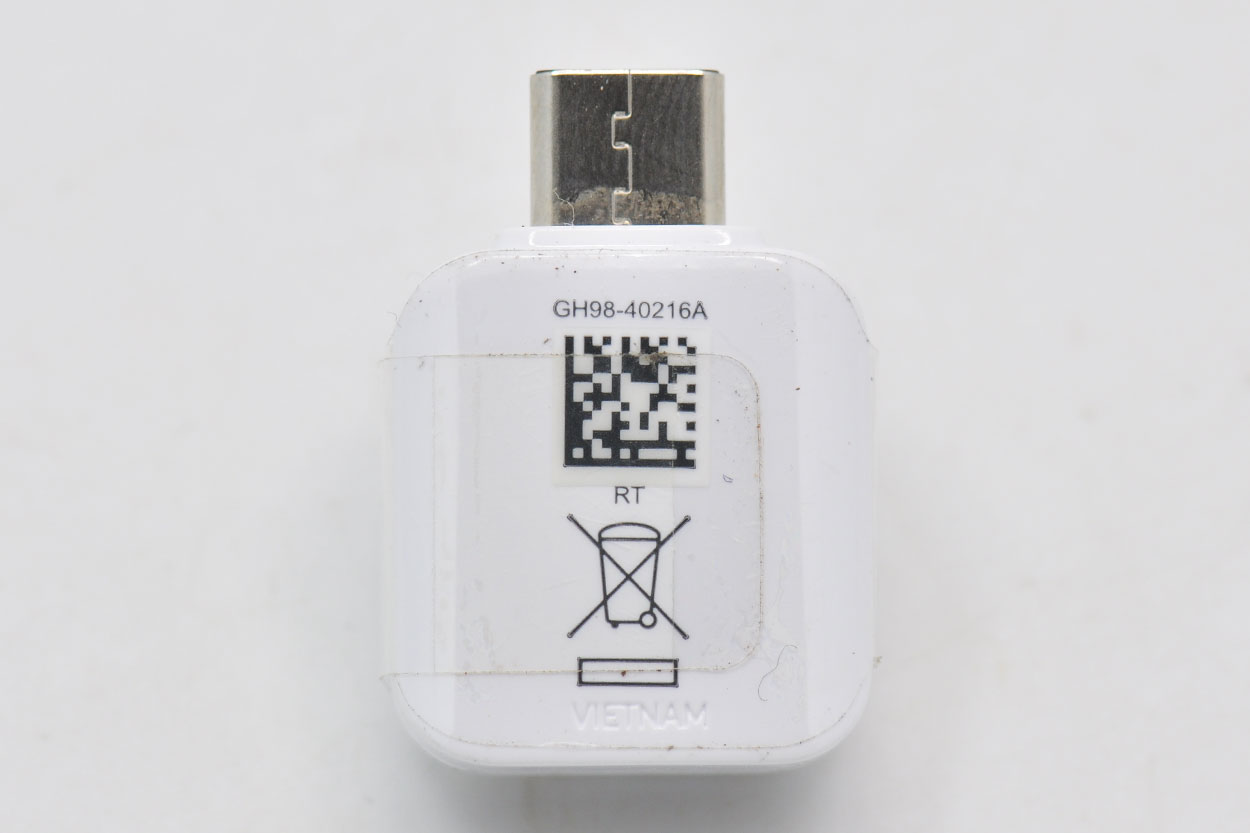 原装正品三星SAMSUNG GH98-40216A GH98-40217A Type-c USB-C转USB2.0转接头 USB-C OTG线 ...