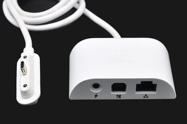 二手原装正品Clover三叶草Pos机Clover Flex HUB扩展 H400 C400 USB-C转网卡口 USB 母口-青州小熊