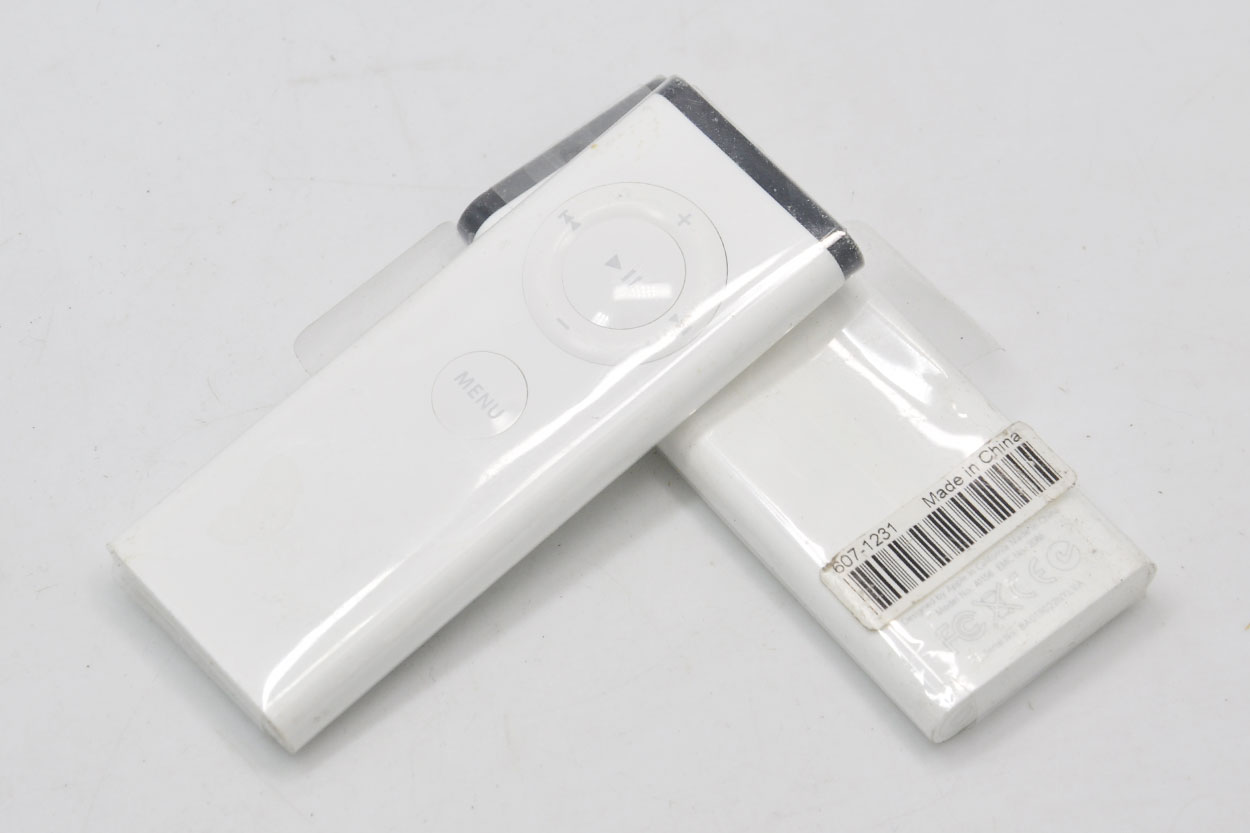 Apple苹果Tv2 Tv3一代原装遥控器 A1156 Remote Control iMac MacBook Pro 遥控607-1231-青州小熊