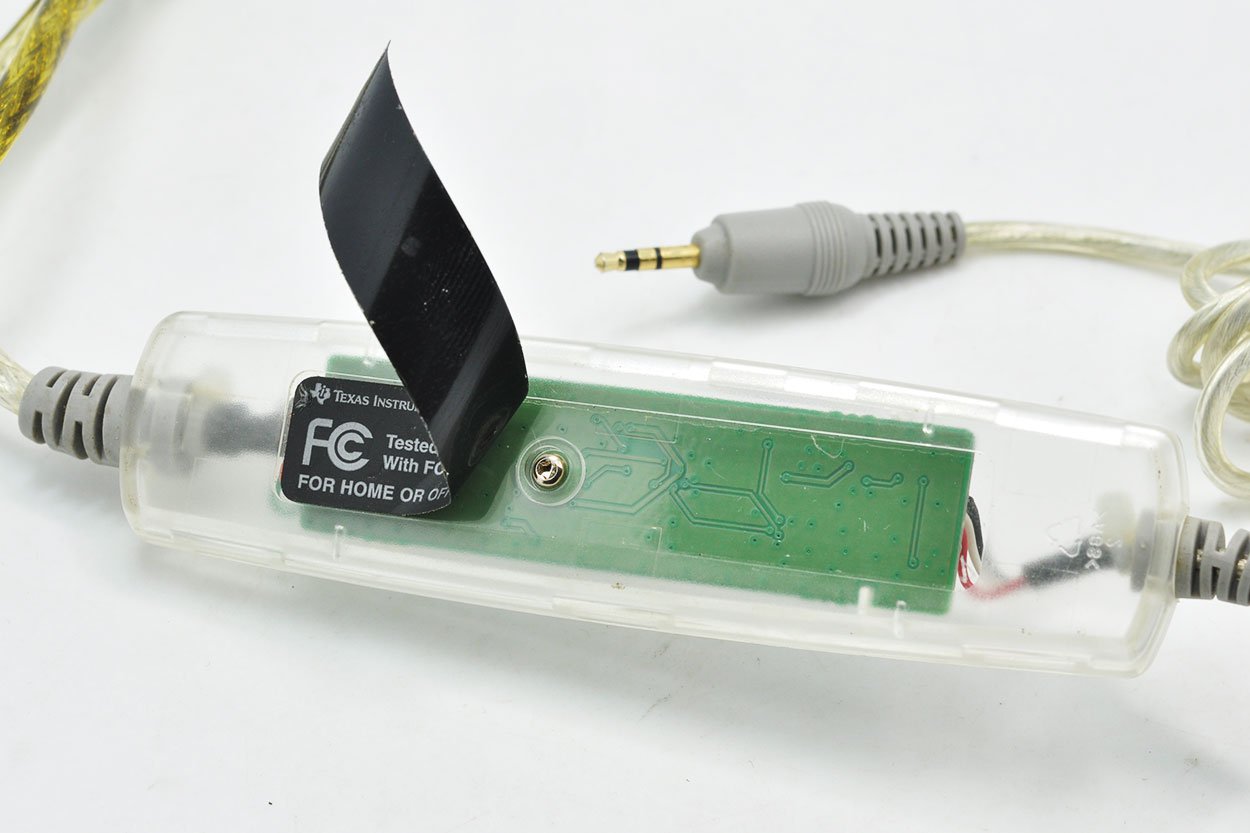 USB接口生锈成色垃圾较旧的TI GRAPH LINK USB P-0113 TUSB3410 数据线德州仪器TI 73 82 83 84 ...