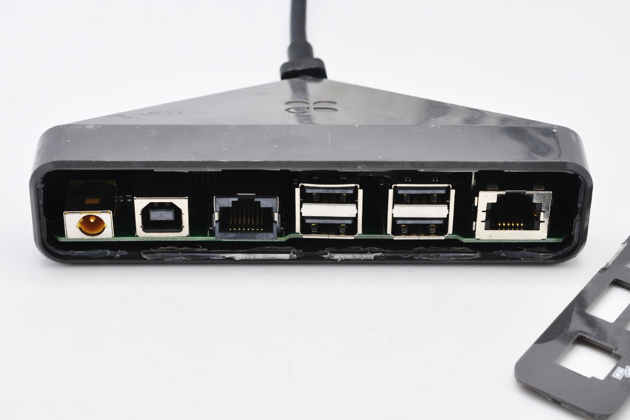 二手原装三叶草POS机Clover Mini HUB扩展 H400 C400 USB-C转网卡口 USB 2.0 HUB 调制解调器-青州小熊