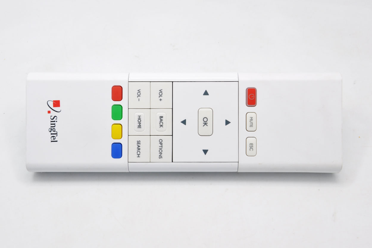 新到货新加坡电讯Singtel TV Remote DB100486 安卓 电脑 PC通用电脑无线空中飞鼠 2.4G无线键盘鼠标遥控器-青州小熊