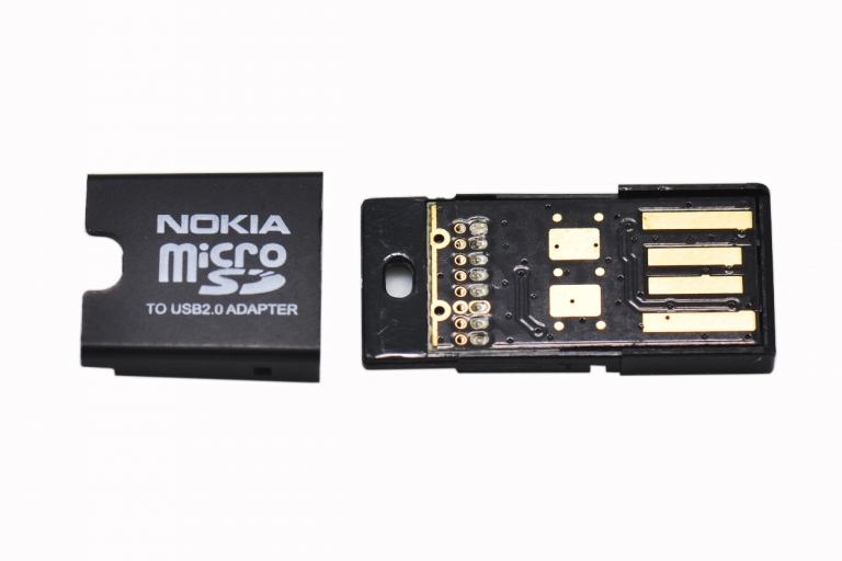 新到货正品诺基亚NOKIA AD-86 USB2.0 手机存储卡读卡器microSDXC SDHC UHS-1 UHS-3 633X A1 ...
