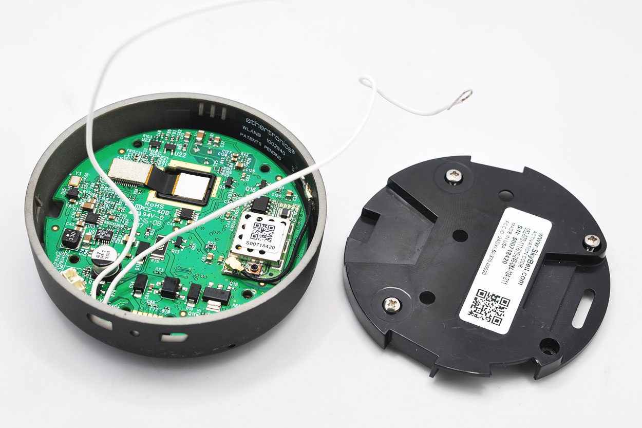 拆解个SkyBell-2.0 WIFI智能家居门铃无线门铃摄像头 Wi-Fi Video Doorbell Version 2.0 ...