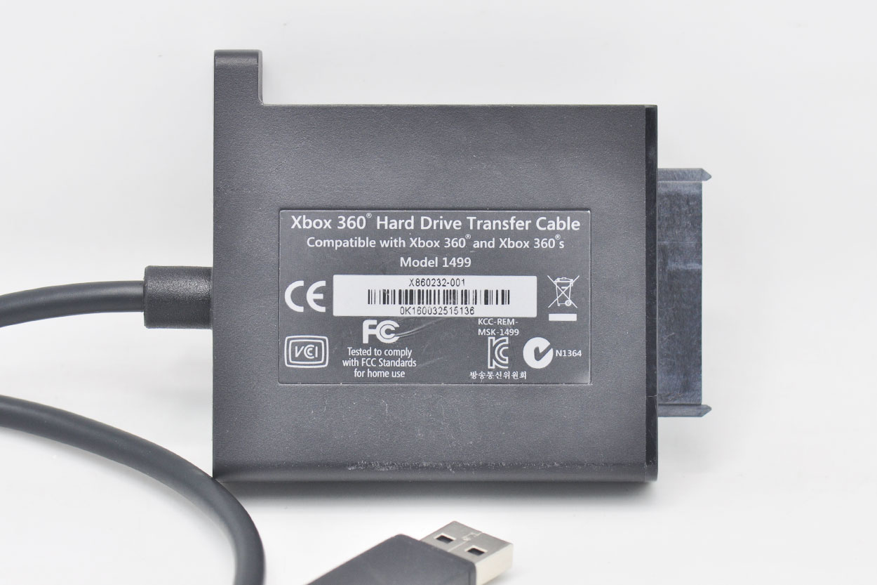 售完存档：原装微软xbox360 硬盘传输线 易驱线 usb转sata 笔记本硬盘转usb XBox 360 Hard Drive ...