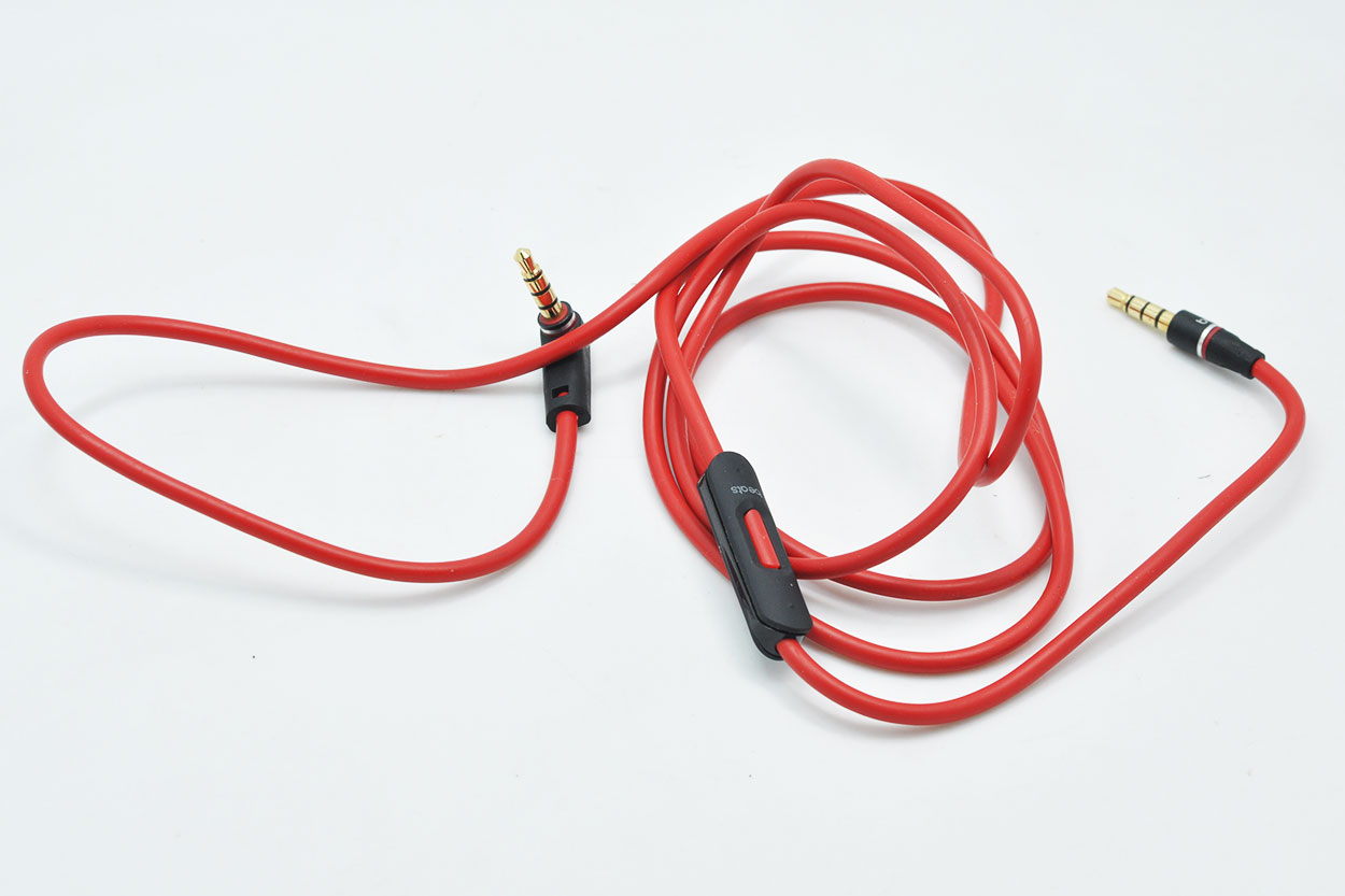 原装苹果魔音Beats耳机3.5通用带麦克风带线控Beats RemoteTalk线缆Audio Cable 3.5mm SOLO ...