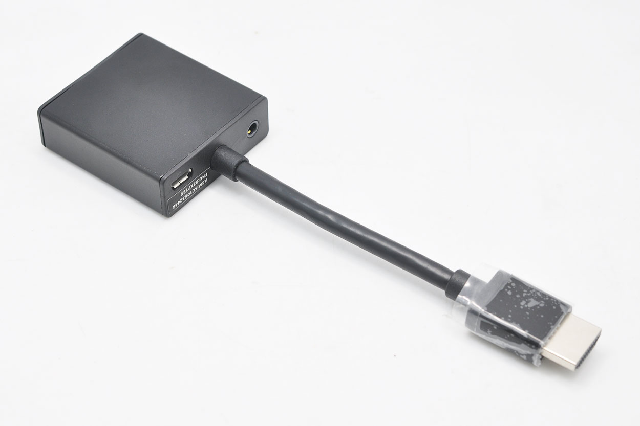 原装正品联想Lenovo Pro WiDi Adapter HDMI转VGA带音频转换线转换头03X7125 EP94Z1E芯片方案-青州小熊