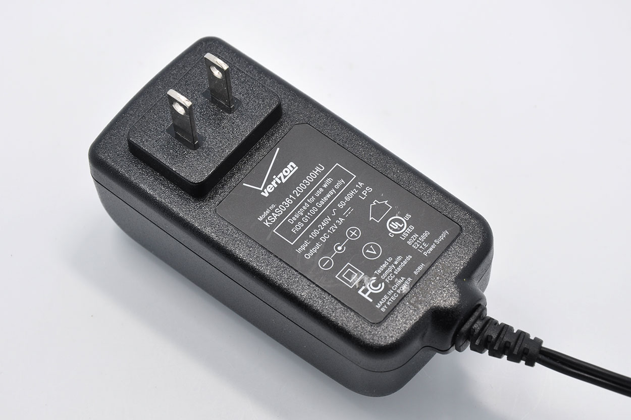 美国威瑞森VERIZON KSAS0361200300HU 12V3A电源适配器充电器DC 3.5 1.35mm Adapter Power ...