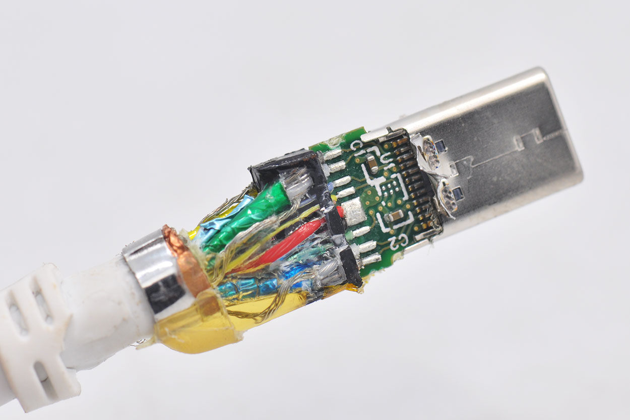 全新JAE原装78厘米双头都是Type-C数据线 USB-C TO USB-C 4K 60Hz显示器线 USB3.1 Type-C (Gen2 ...