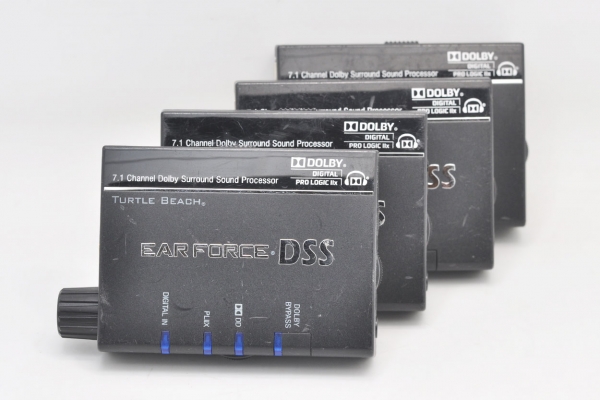 乌龟海岸Turtle Beach EAR FORCE DSS 杜比7.1声道 XBOX 360 ONE PS3 PS4游戏耳机 光纤转3.5 ...