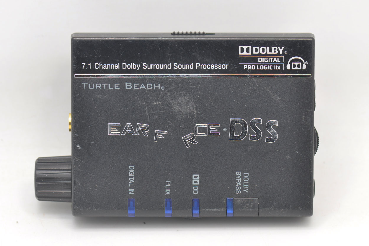 新到货乌龟海岸Turtle Beach EAR FORCE DSS 杜比7.1声道 XBOX 360 ONE PS3 PS4游戏耳机 光纤转3 ...