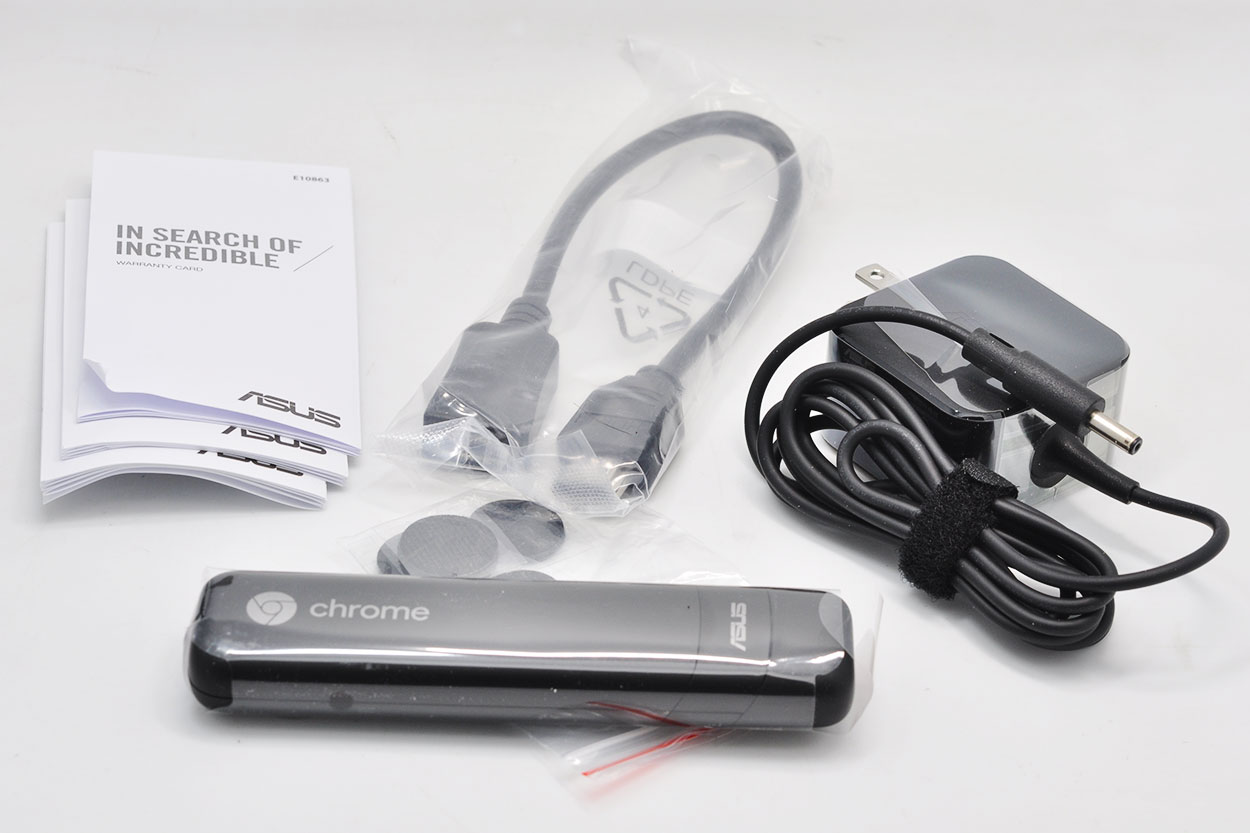 华硕ASUS Chromebit CS10 Chrome OS Rockchip四核RK3288C T764 GPU 2G内存 16GB ...