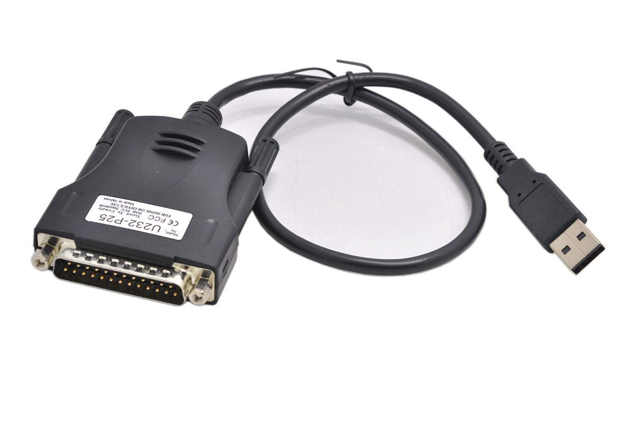 新到货台湾MCT U232-P25 DB25串行适配器USB SERIAL RS-232 工控25针COM串口公头线-青州小熊