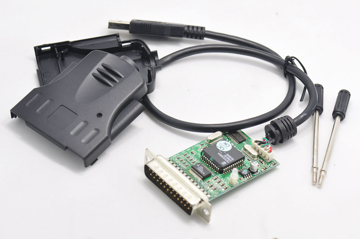 新到货台湾MCT U232-P25 DB25串行适配器USB SERIAL RS-232 工控25针COM串口公头线-青州小熊