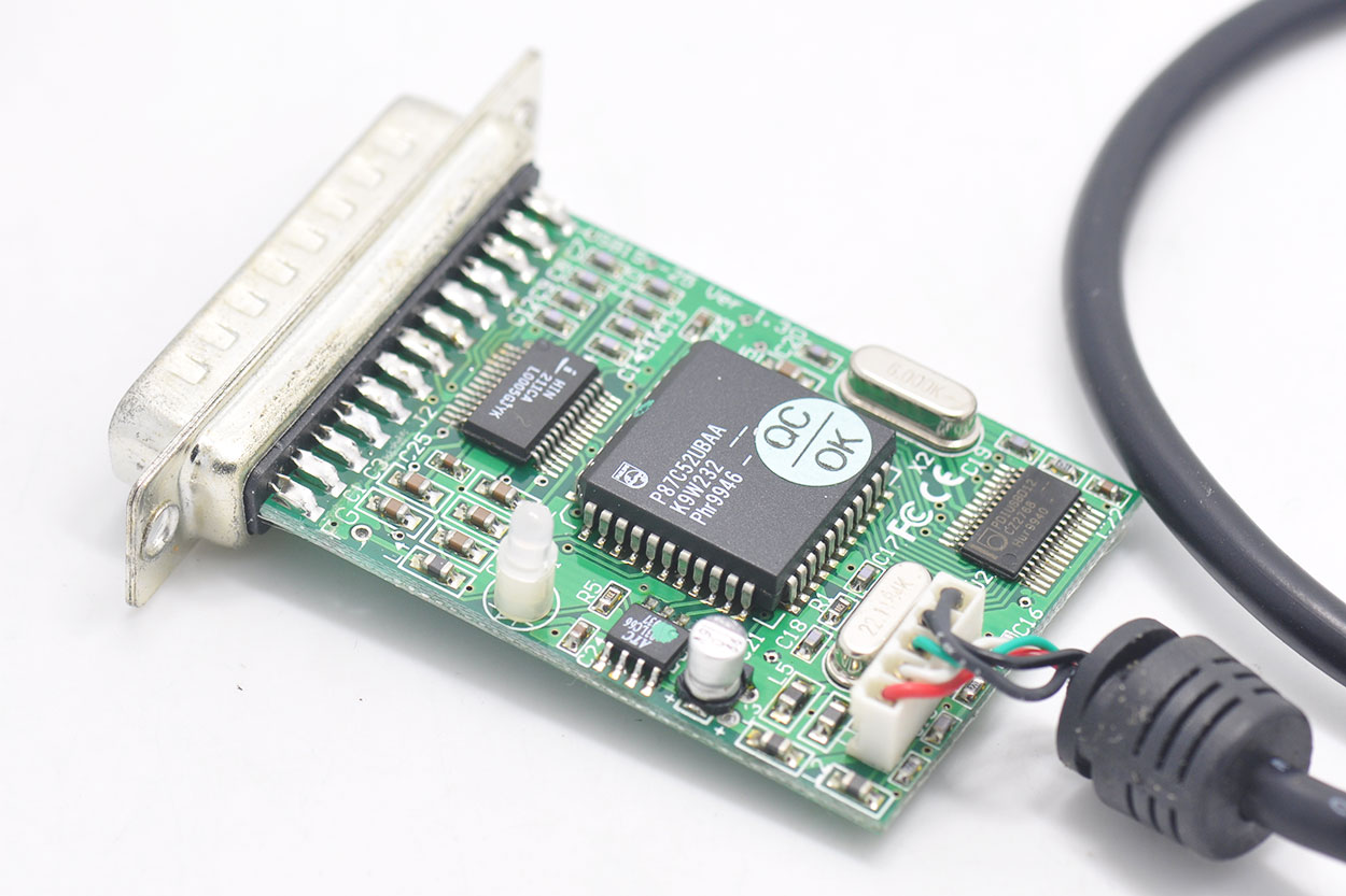 原装正品台湾MCT U232-P25 DB25串行适配器USB SERIAL RS-232 25针串口公头线-青州小熊