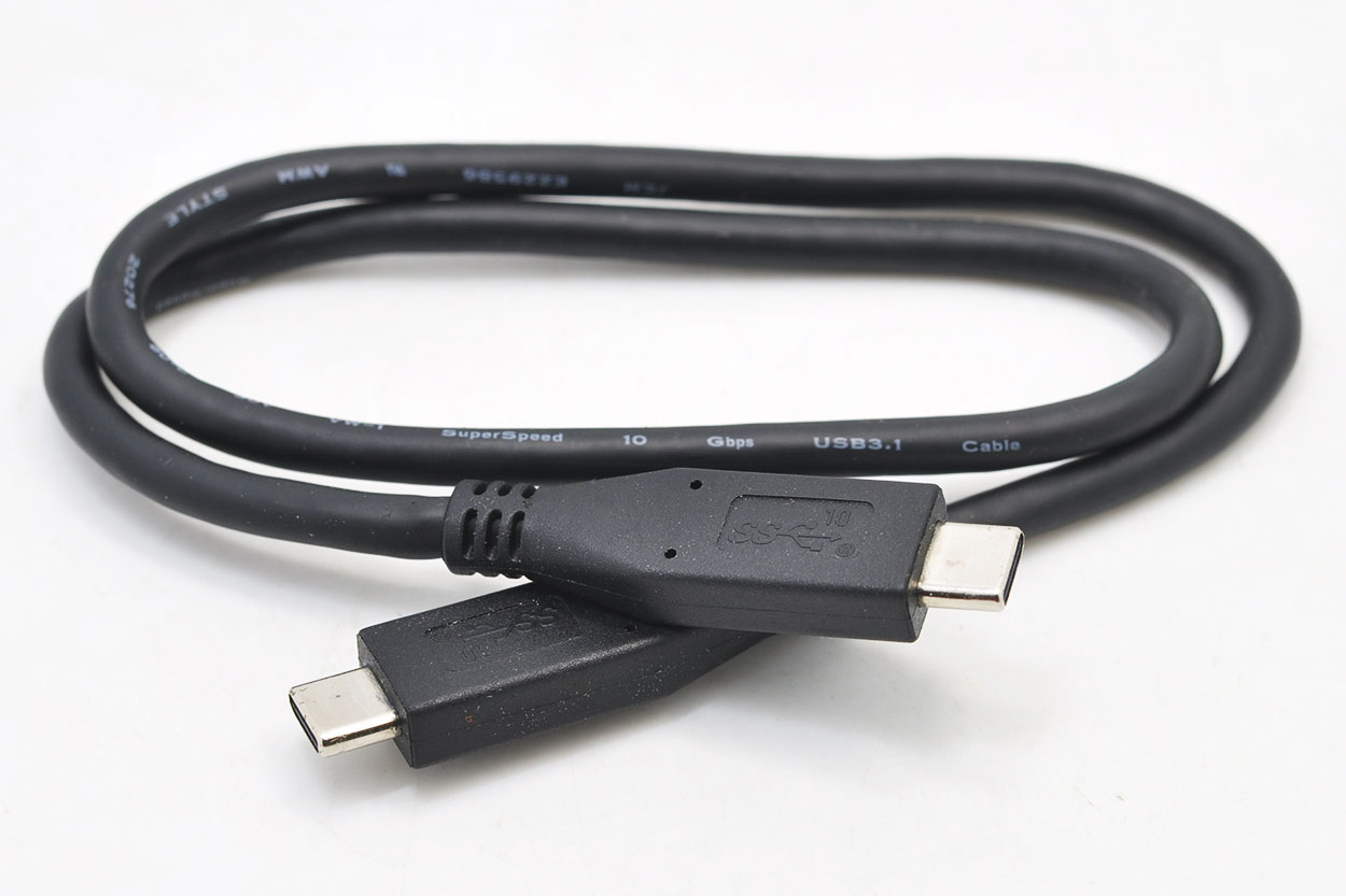 原装正品50厘米长双头Type-C USB-C 3.1 GEN2 EMARK芯片的数据线10Gbps PD快充SSD硬盘传输线-青州小熊