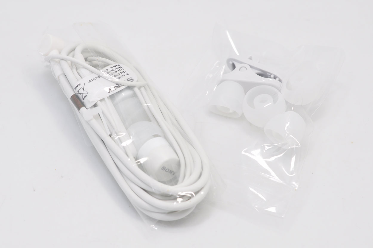 原装正品Sony索尼MH750入耳式重低音耳机 XZP Z2 Z3 Z5线控通用耳塞-青州小熊