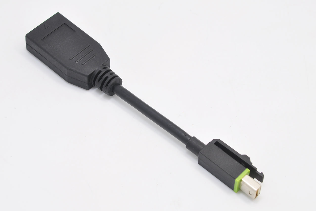 原装minidp转dp母 雷电接口转DP接口 minidp显示器转换 NVidia Mini DisplayPort to ...