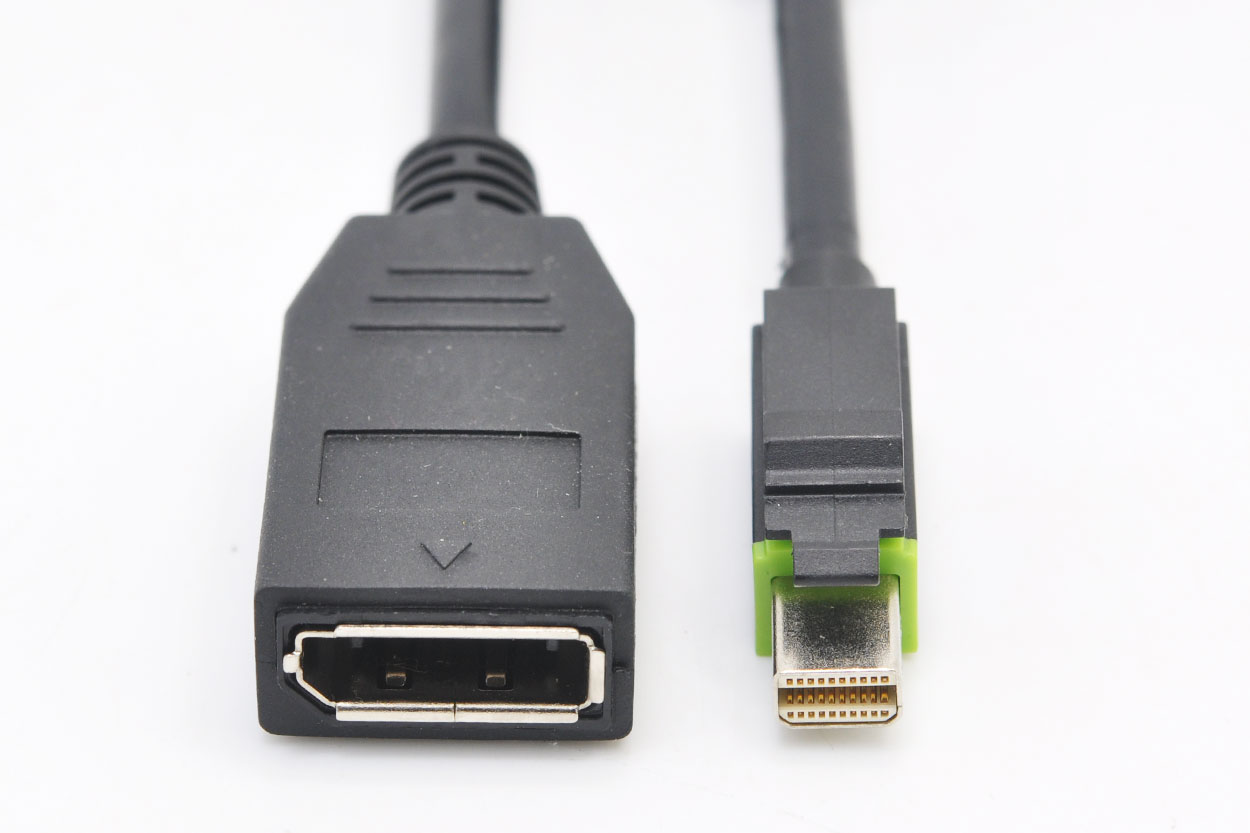原装minidp转dp母 雷电接口转DP接口 minidp显示器转换 NVidia Mini DisplayPort to ...