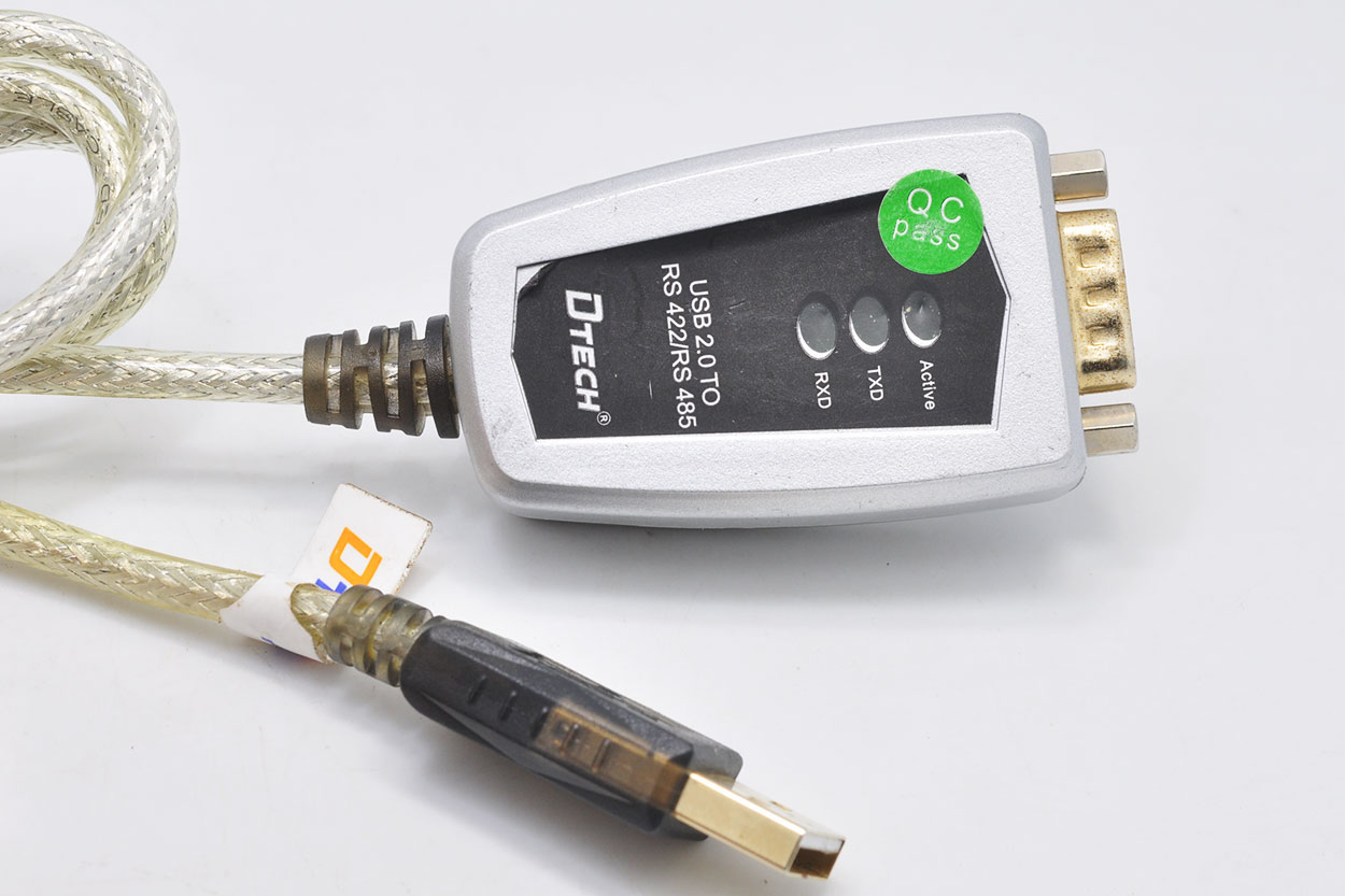 售完存档：DTECH帝特DT-5019 USB转RS485/RS422 FT232芯九针串口通讯转换器串口线工业级转换器-青州小熊