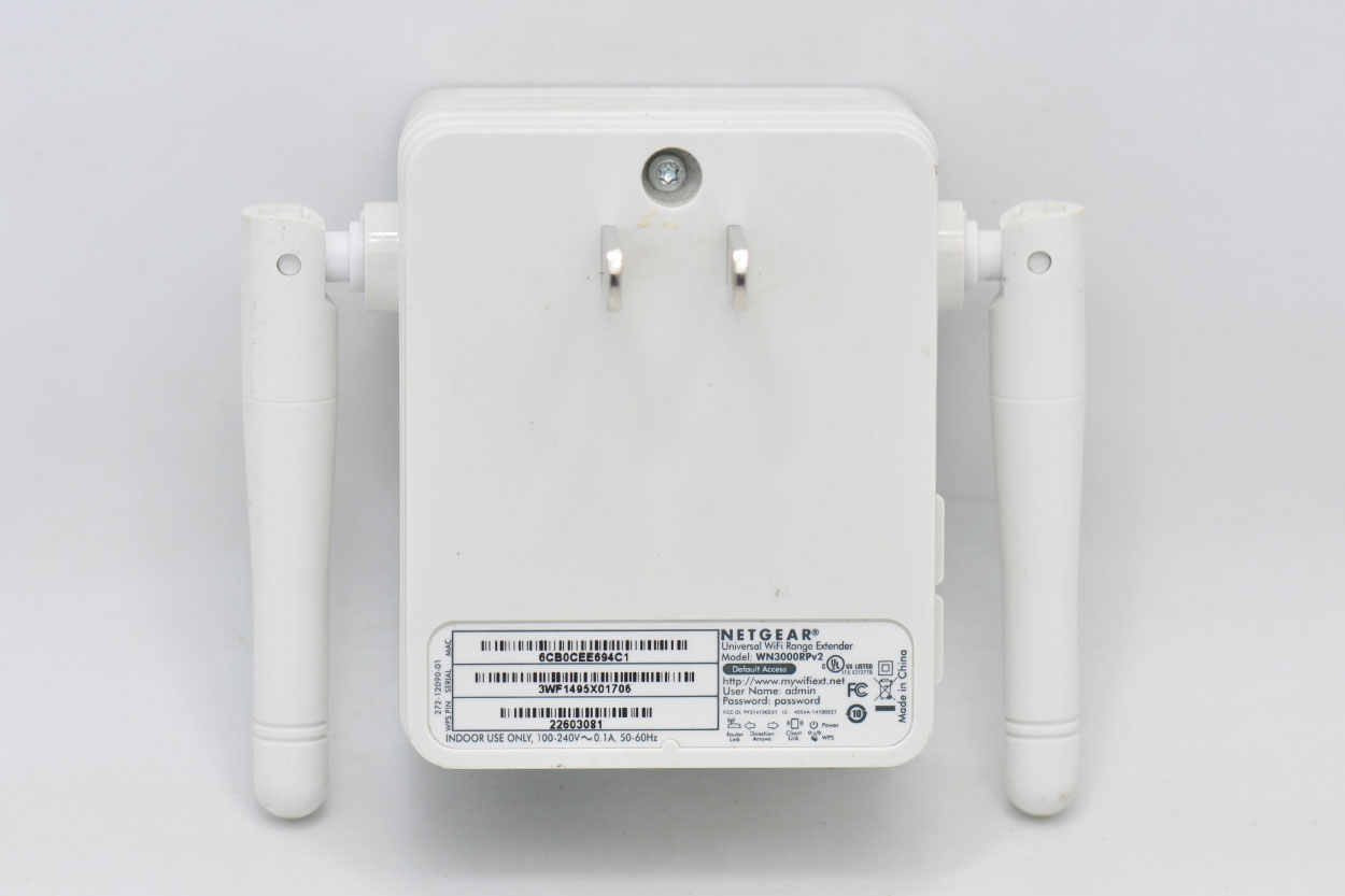 网件NETGEAR WN3000RPV2 WIFI路由无线扩展增强放大接入器 中继信号放大扩展器-青州小熊