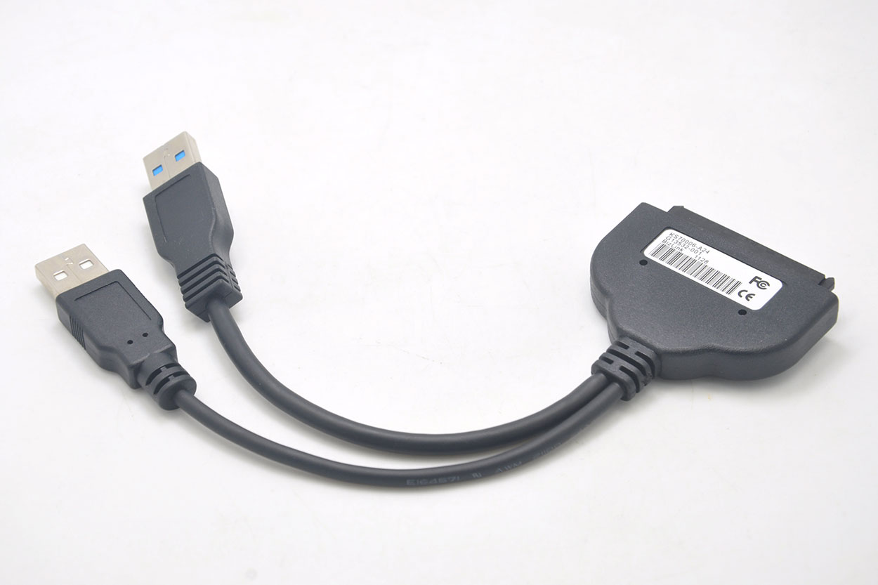 全新原装BizLink给INTEL代工USB3.0 TO SATA 固态硬盘笔记本SSD 2.5寸硬盘加强供电数据线/易驱线/转接线 ...