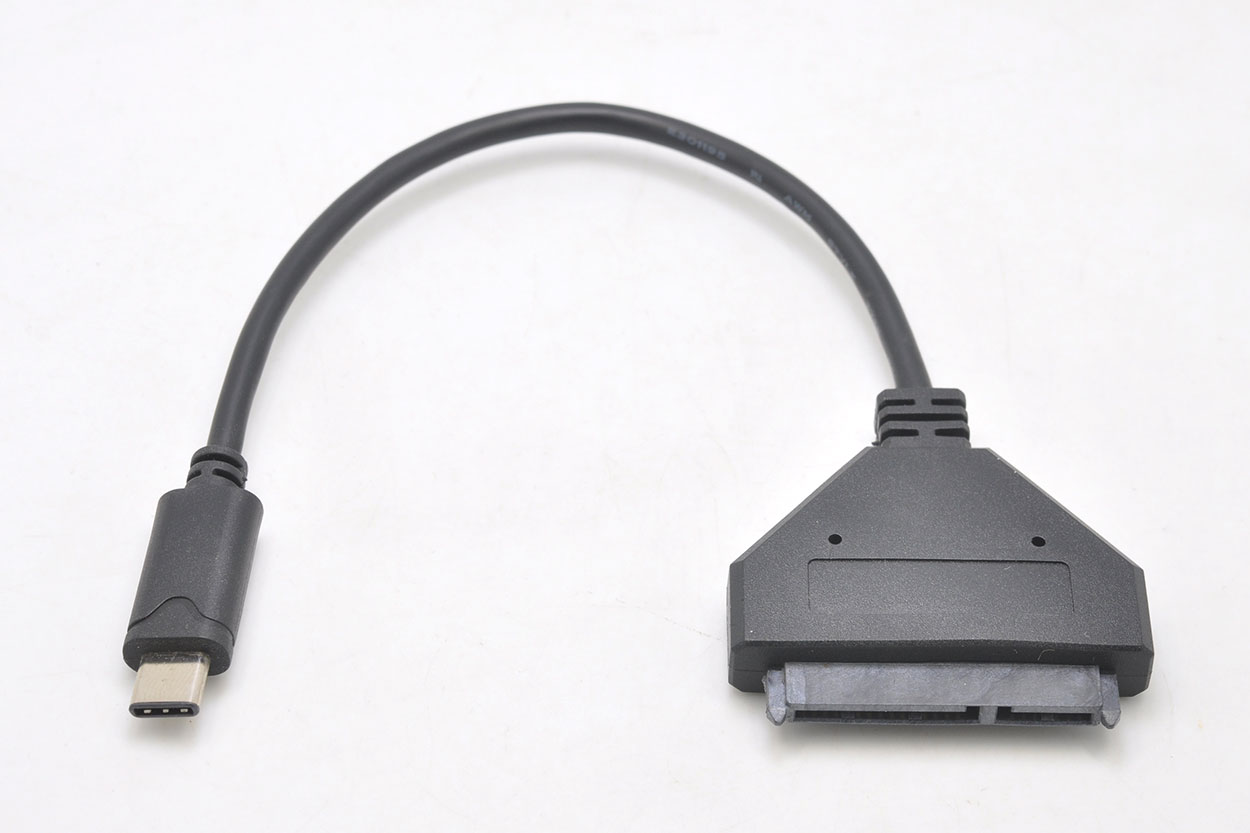 散装Type-C USB-C TO SATA 2.5寸笔记本硬盘SSD固态硬盘 数据线/易驱线/转接线 ASM1153E Windows To ...