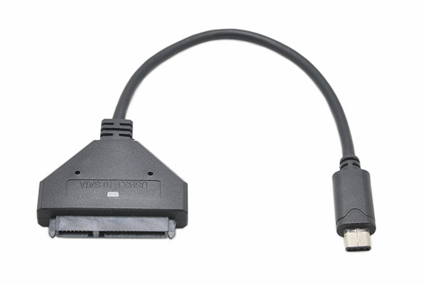 散装Type-C USB-C TO SATA 2.5寸笔记本硬盘SSD固态硬盘 数据线/易驱线/转接线 ASM1153E Windows To ...