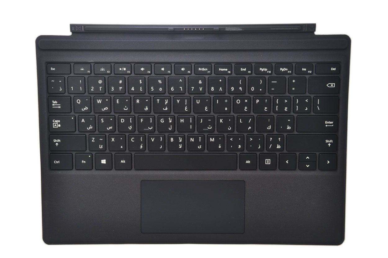 售完存档：正品微软Microsoft Surface Pro 3 4 5 6 7 Type Cover专业键盘保护盖English ...