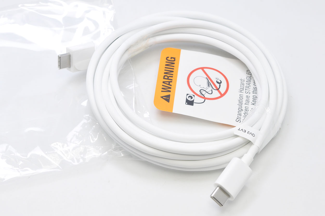 售完存档：原装正品谷歌Google Nest Cam IQ indoor camera Power Cable 3米长USB-C TO USB ...