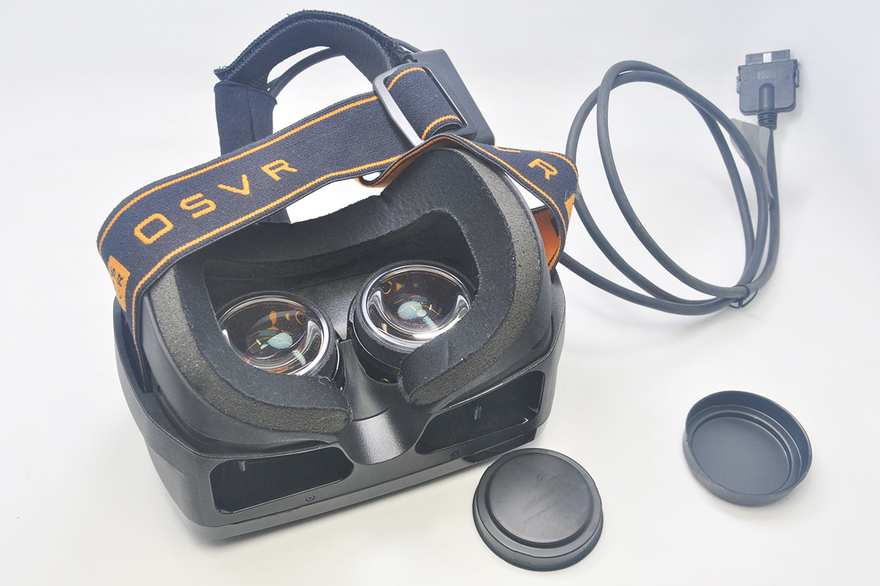 处理一台无配件的雷蛇 Razer OSVR HDK 2.0 二代 VR游戏单头盔VR17-C14122 Head-Mounted ...