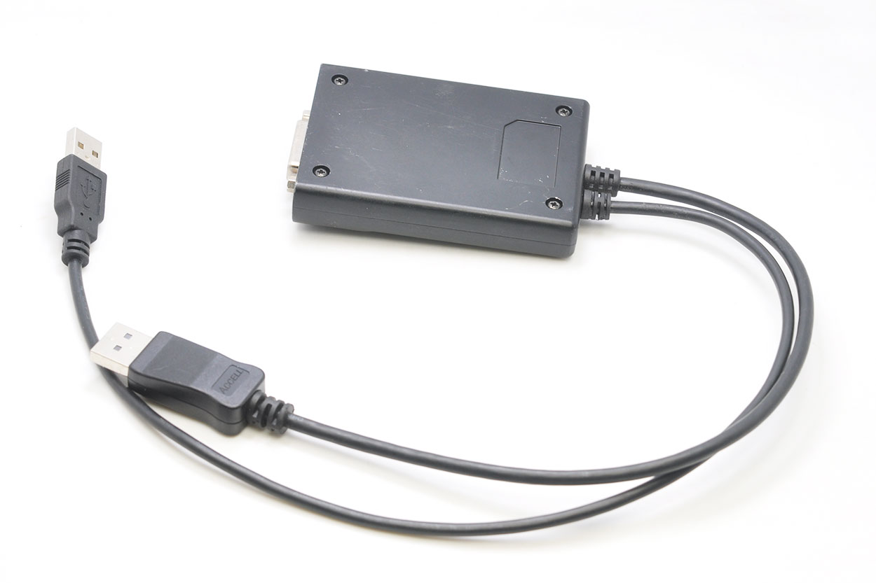 原装正品ACCELL UltraAV® DisplayPort to DVI-D Dual-Link Adapter Cable B087B ...