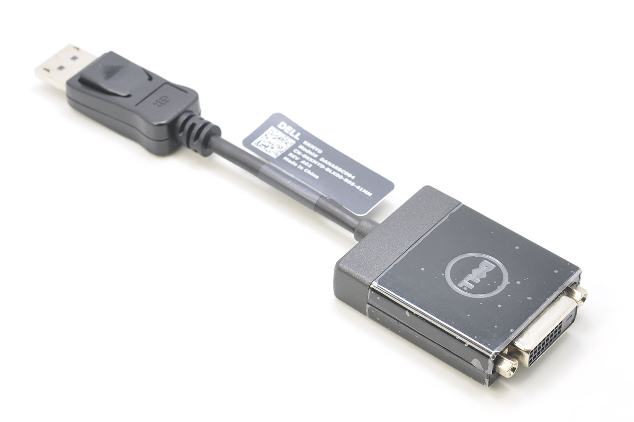 新到货全新DELL原装DP转DVI转接线DisplayPort TO DVI显示器 显卡转换线0KKMYD 027KKH 064XF6 ...