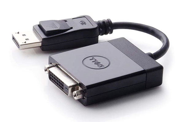 全新DELL原装DP转DVI转接线DisplayPort TO DVI显示器 显卡转换线027KKH DisplayPort转DVI（单链路 ...